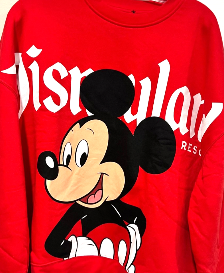 New with tags. Disneyland Resort Mickey Back to Front Print Pullover ...