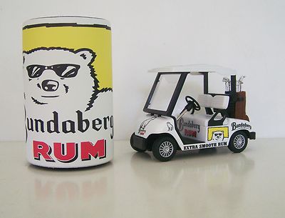 GOLF CART BUGGY- Bundy Rum + Stubby Holder Clubs,Driver,Iron,Putter,Bag ...