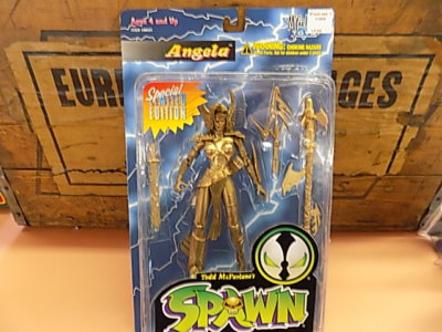SPAWN GOLD ANGELA LIMITED EDITION 1995 MCFARLANE TOYS | eBay