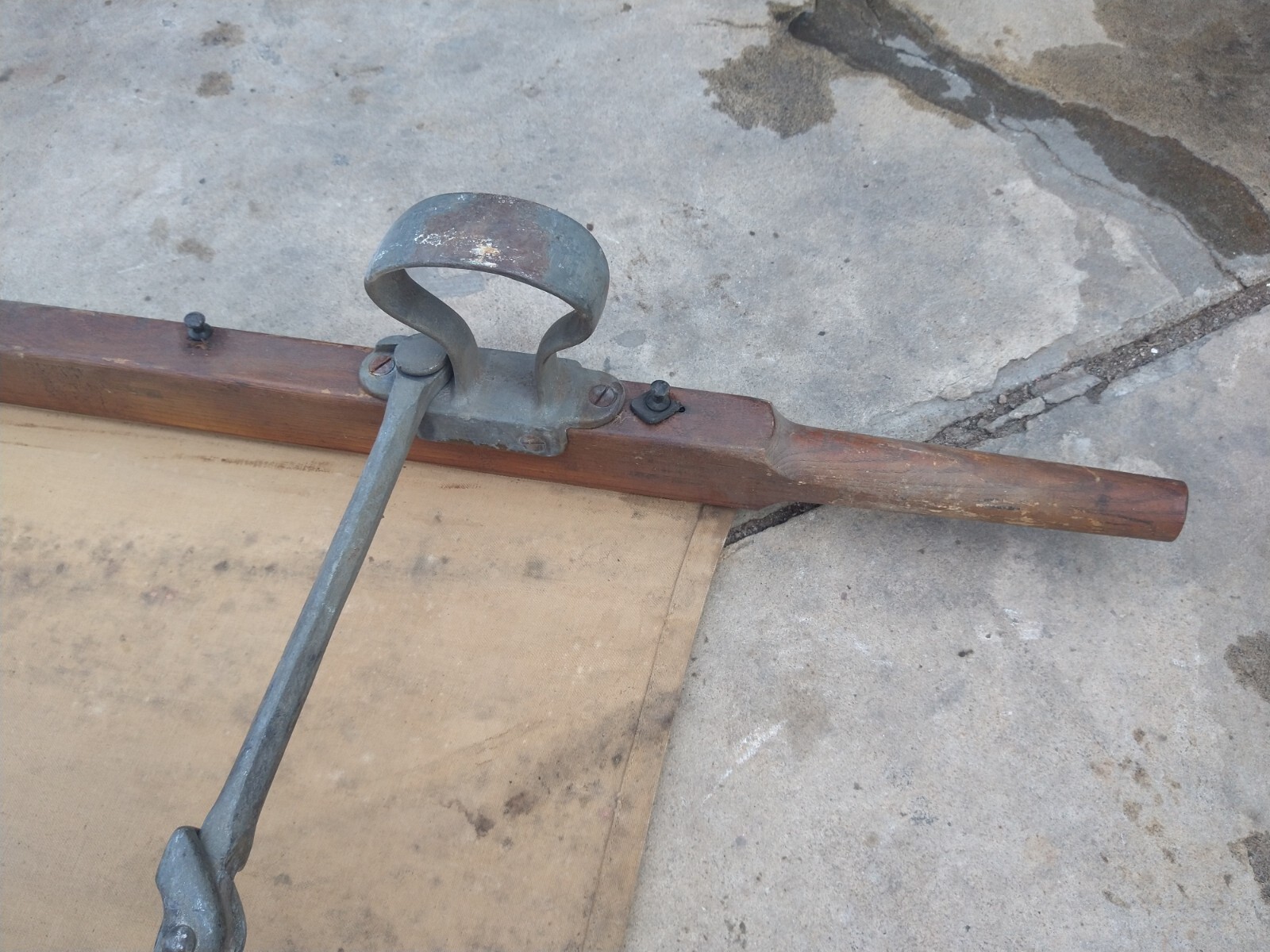 WW1 WWII US Army First Pattern Litter Canvas Stretcher MED DEP'T USA | eBay