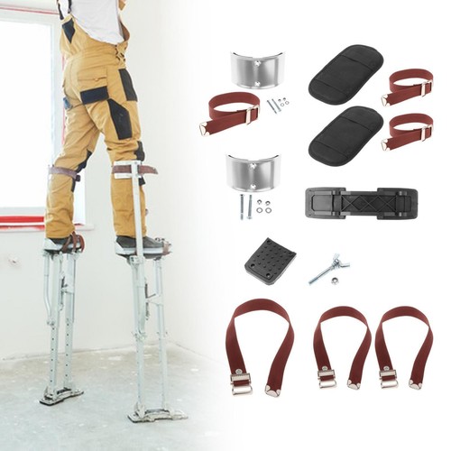 Drywall Stilt Replacement Parts Leg Fixation Strap Kit Home Improvement ...
