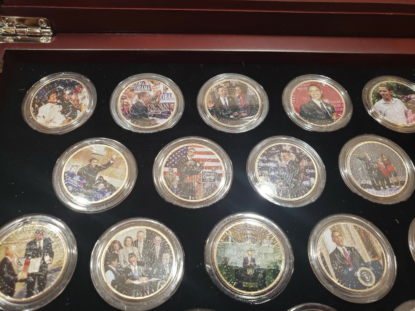 The President Barack Obama Coin Collection Set 28 Kennedy Half Dollars ...