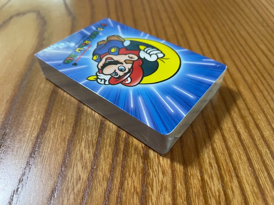 Rare Vintage!! 1990s Nintendo Playing Cards Deck- Super Mario World ...