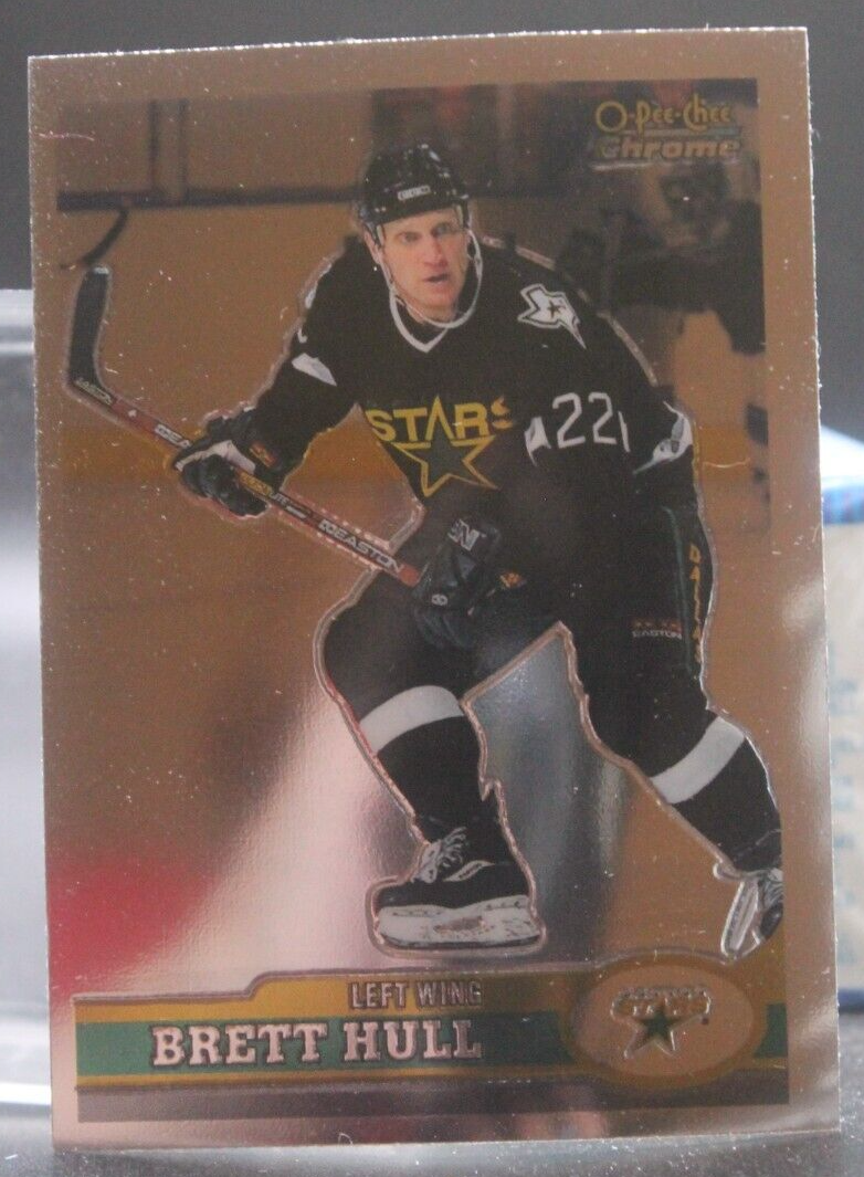Brett Hull (Stars/HOF) 1999-2000 O-Pee-Chee Chrome #138 | eBay