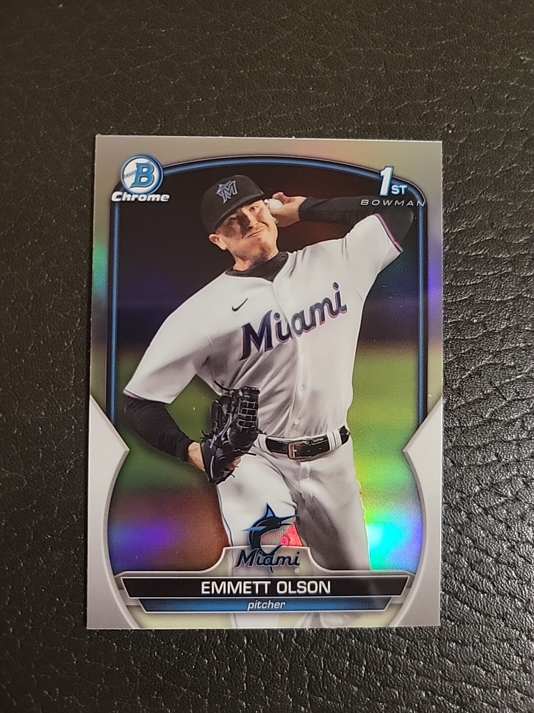 2023 Bowman Draft - Chrome Refractor #BDC-10 Emmett Olson (RC) for sale ...