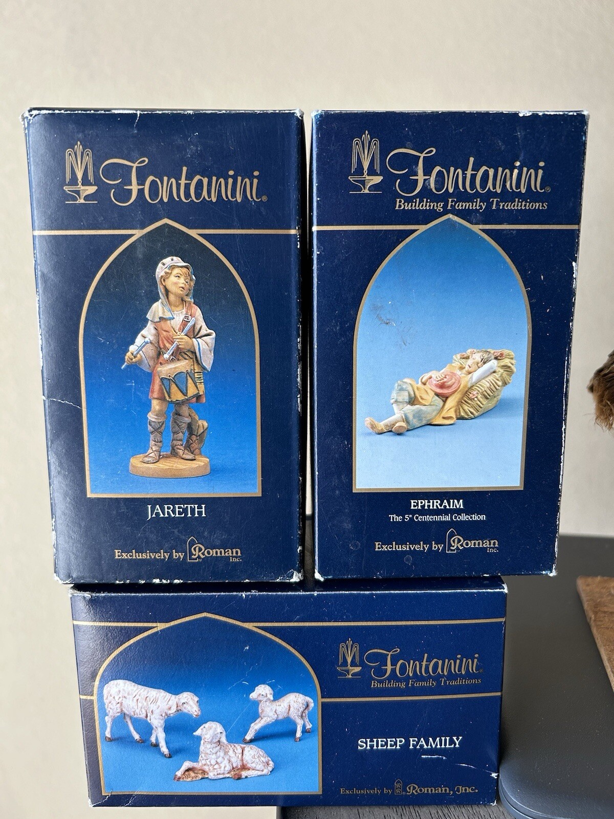 11 Piece FONTANINI Italy NATIVITY SET w/Stable and Figures | eBay