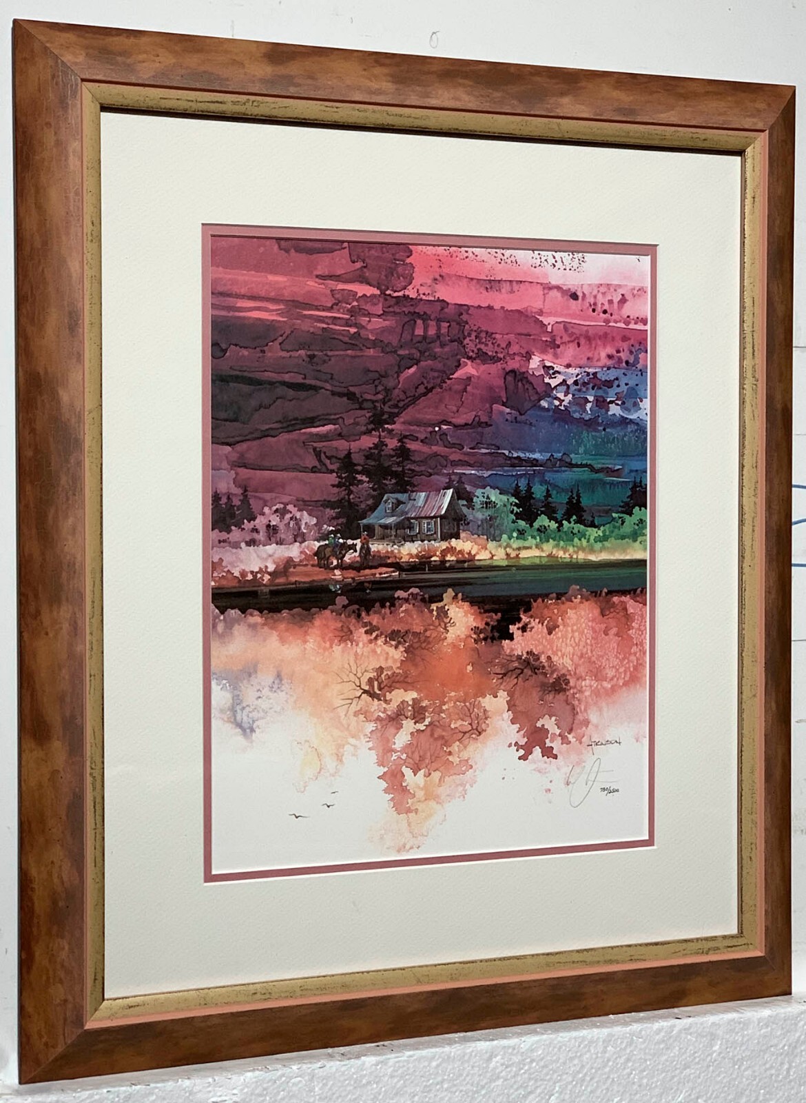 Michael Atkinson Secluded Valley Signed Numbered Limited Edition Matted ...