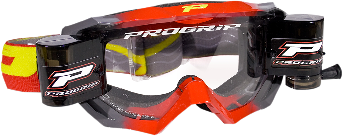 Pro Grip 3200 Venom Goggles W/Roll-Off System PZ3200ROROGR | eBay