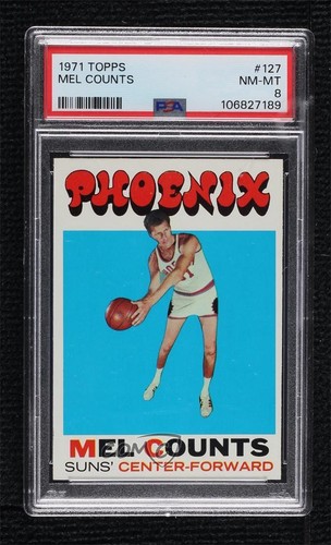 1971-72 Topps Mel Counts #127 PSA 8 | eBay