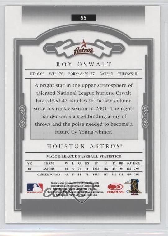 2004 Donruss Classics Roy Oswalt #55 | eBay