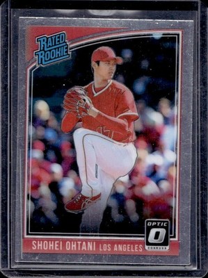 2018 Donruss Optic Shohei Ohtani SP Rated Rookie #176 Angels | eBay