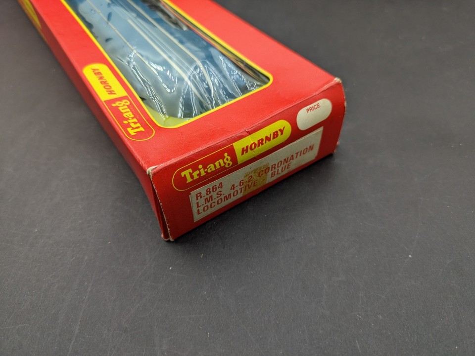 Triang Hornby R864 4-6-2 Blue coronation locomotive LMS near MINT boxed ...
