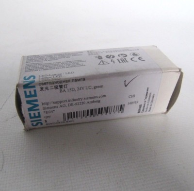(NEW) Siemens LED Lamp Green 24VDC 8WD4428-6XC | eBay