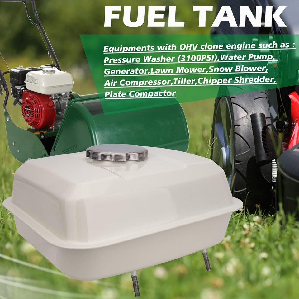 Fuel Gas Tank Kit For Harbor Freight 212 173 Engine Go Kart 163cc 196cc ...