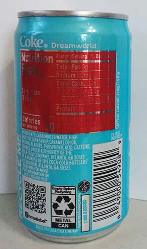 Coca-Cola "Dreamworld" 2023 NEW FULL USA Premium 7½oz Can Coke Tropical ...