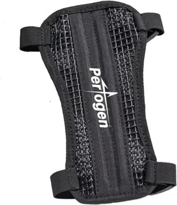 Archery Arm Guards Adjustable Bow Protector armguard 6.7x3.3x0.6, Black ...