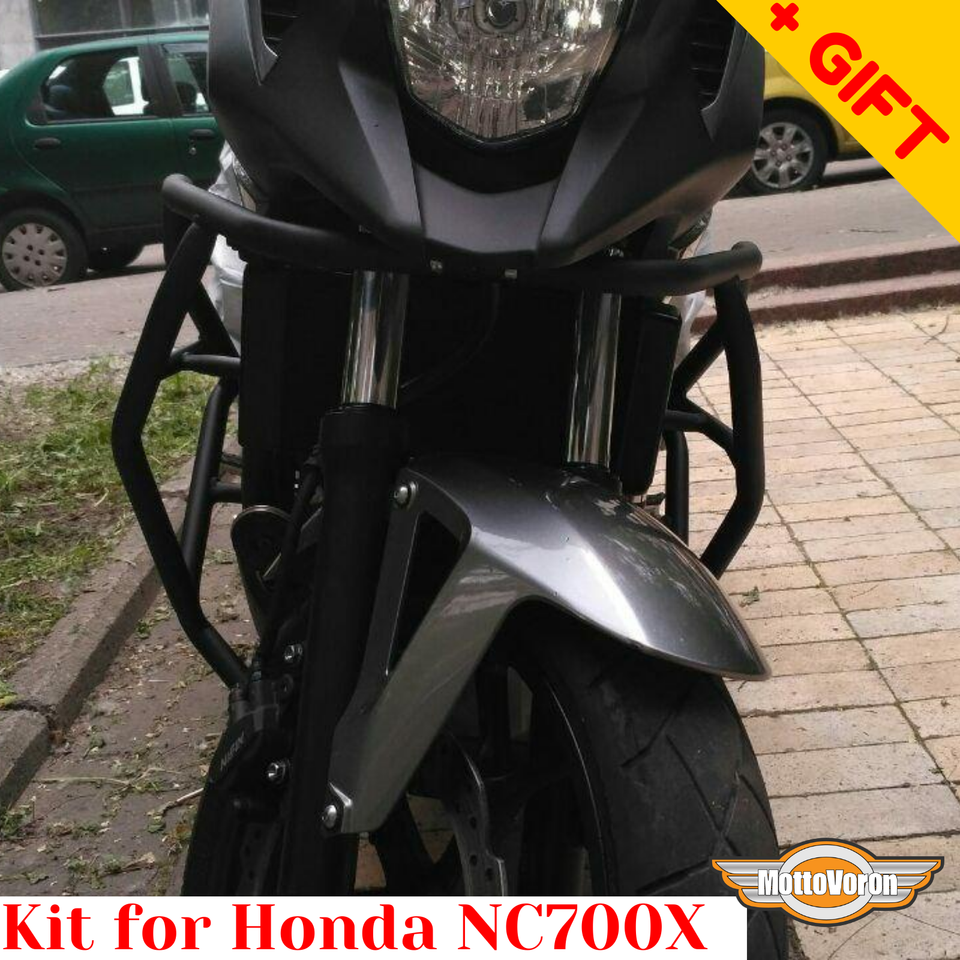 For Honda NC700X Engine guard NC 700 X Luggage rack system NC700XA Kit ...