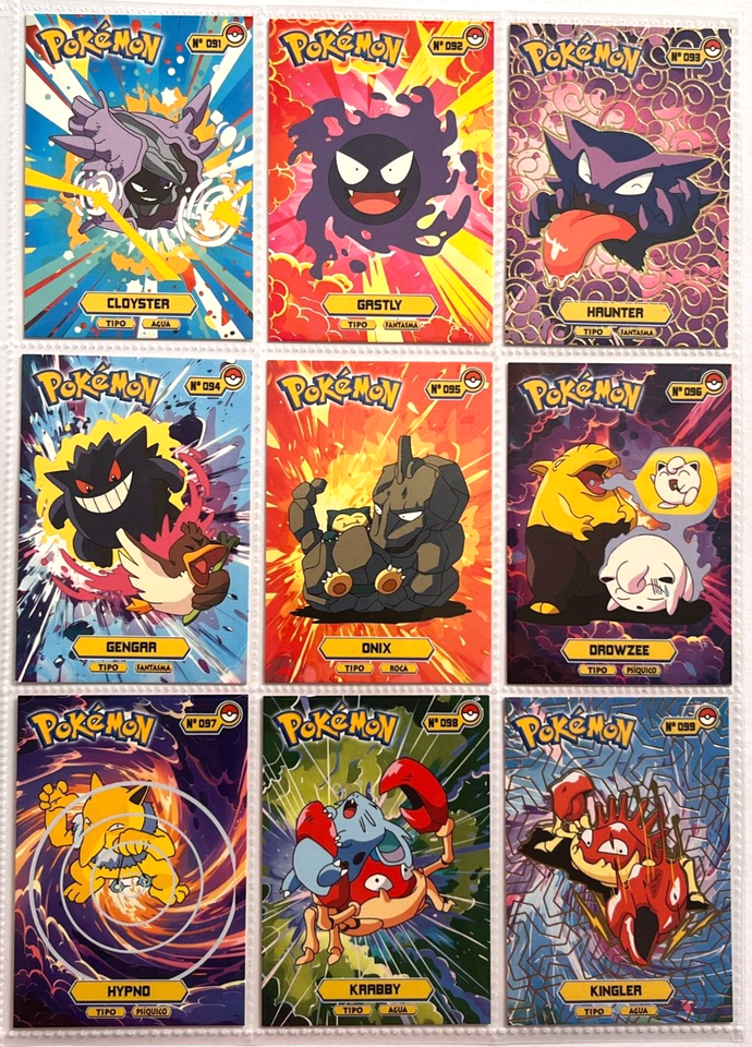 2025 POKEMON ATTACK KANTO 1st Gen Full Set 151/151 Cards Top Peru TCG ...