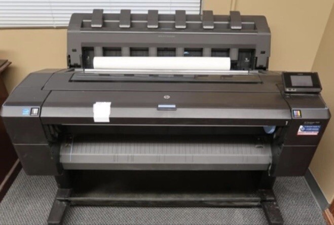 HP DesignJet T920 PostScript CR355A 36” Postscript Inkjet Large Format ...