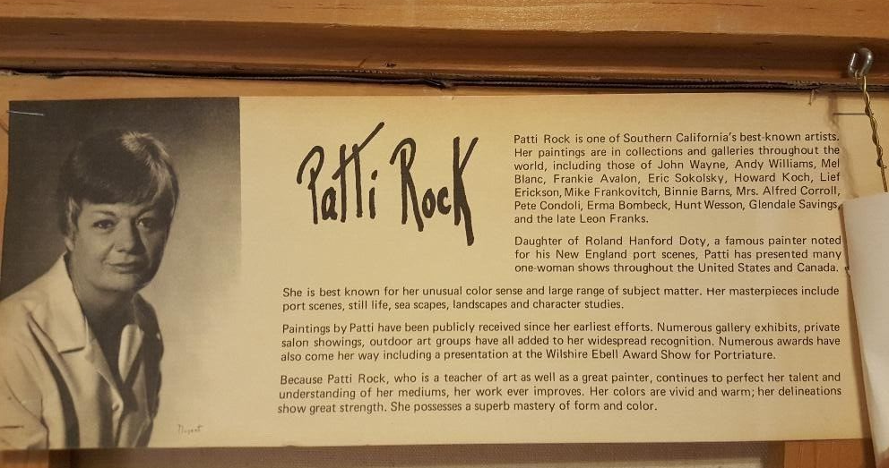 Patti Rock Steam Boat Original Signed Painting -- 23-1/4" x 19-1/4" x 2 ...