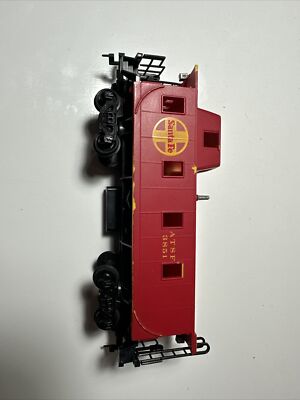 Bachmann HO Scale Caboose Santa Fe ATSF #3851 Red Yellow | eBay