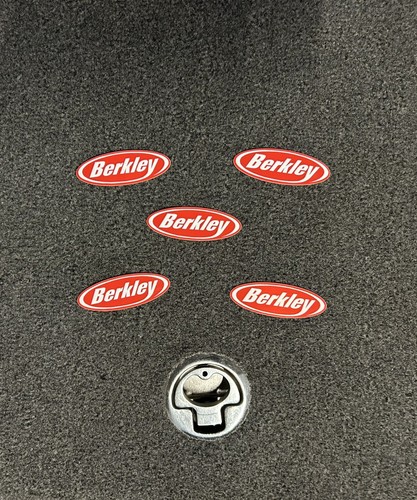 5 Pack Berkley Logo Vinyl Sticker Decal Fishing Boat Lures Bait | eBay