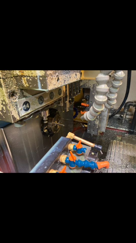 1.25" GANESH “32CS" CYCLONE CNC 7-AXIS SWISS TYPE MILL TURNING CENTER ...