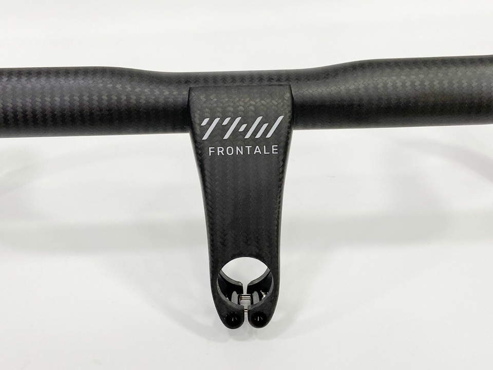 THM Integrated Frontale -6Degree Natural Carbon BarStem Handlebar | eBay