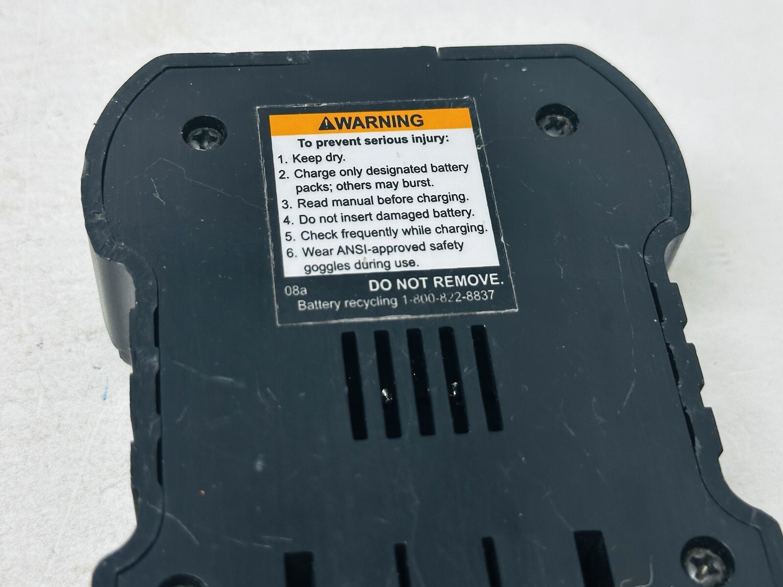 18VDC Battery Charger Chicago Electric Power Tools for 65930/65949 ...