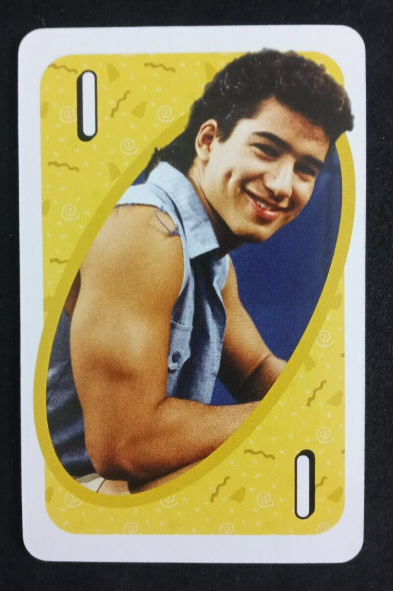 2020 Mattel Saved By The Bell Uno Card Yellow Slater #1 | eBay
