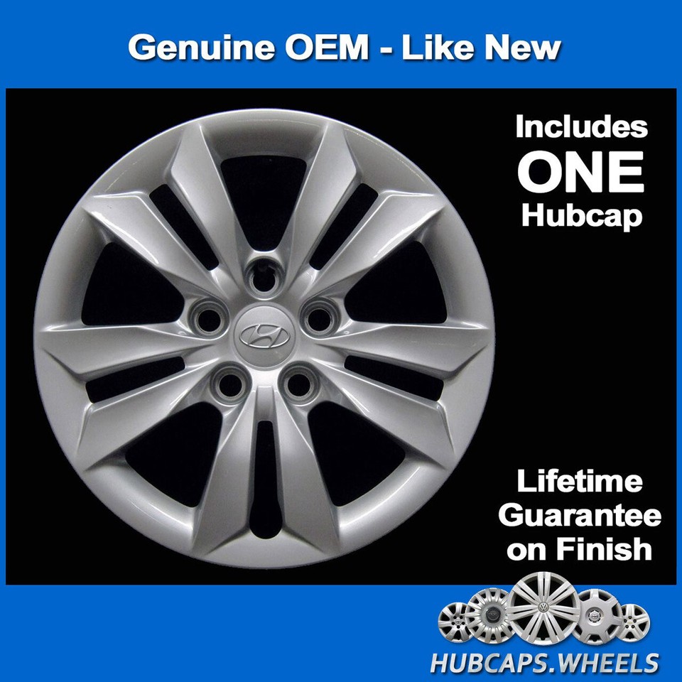 Hubcap for Hyundai Sonata 2011-2014 - Genuine OEM 55565 Wheel Cover ...