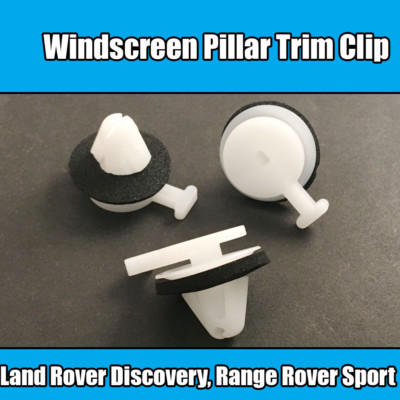 10x Clips For Land Rover Discovery Windscreen Pillar Trim Clip Range ...