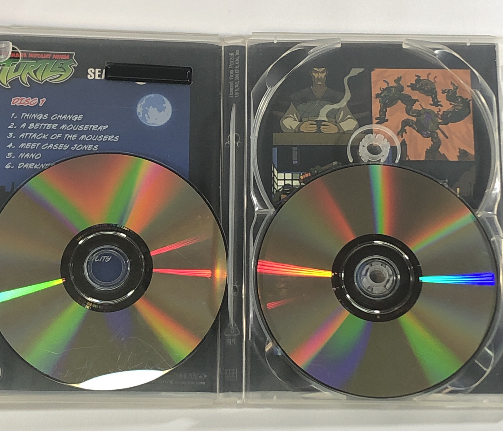 TMNT Teenage Mutant Ninja Turtles - Season 1: Part 1 of 2 (DVD 2-Disc ...