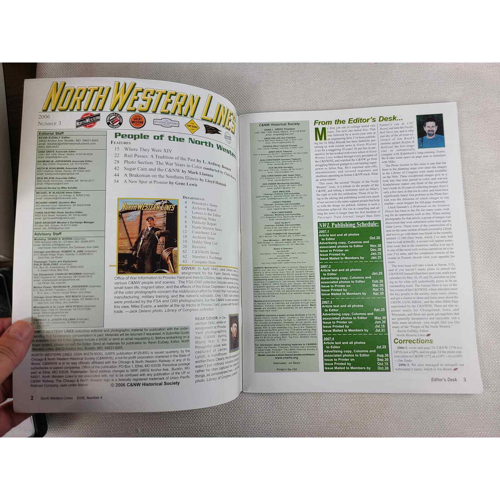 North Western Lines Magazine by C&NW Historical Society 2006 Number 4 ...