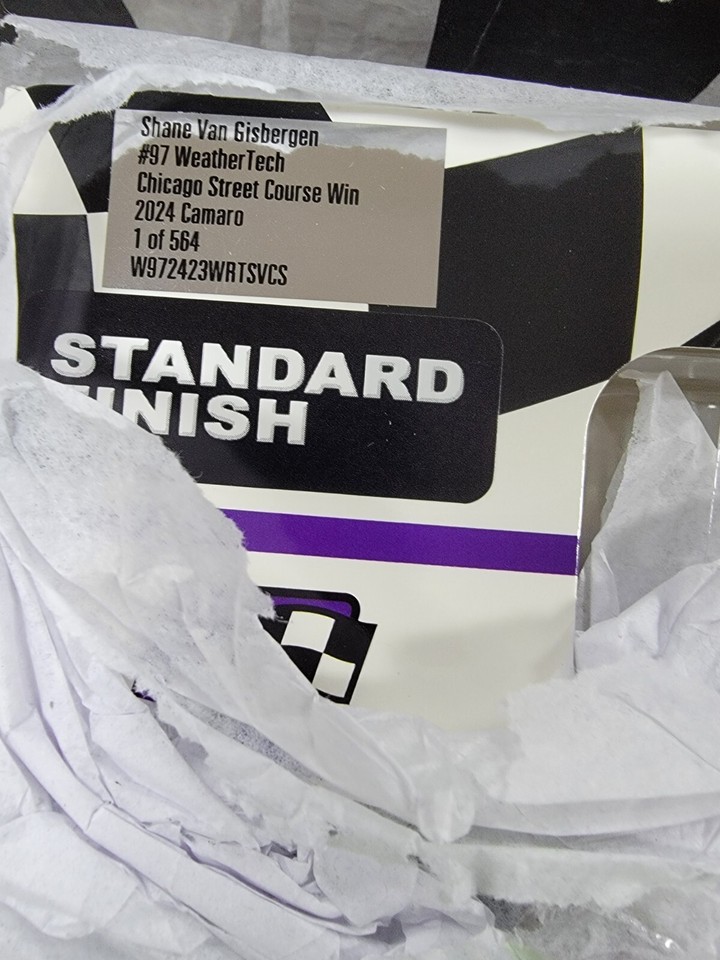 Shane Van Gisbergen #97 WEATHERTECH Chicago St Couse Win 2024 1:24 ...