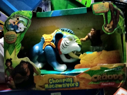 Dreamworks The Croods Chomping Macawnivore Fisher Price 2012 | eBay