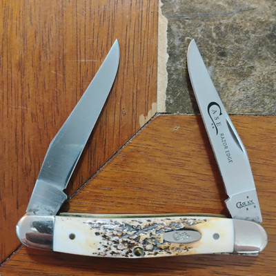 2007 CASE XX STAG MUSKRAT - CASE TESTED RAZOR EDGE - UNUSED AND ...