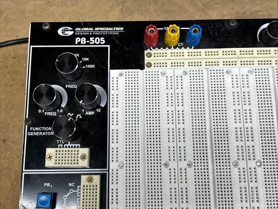 Global Specialties PB-505 Advanced Analog Digital Design Prototyping ...
