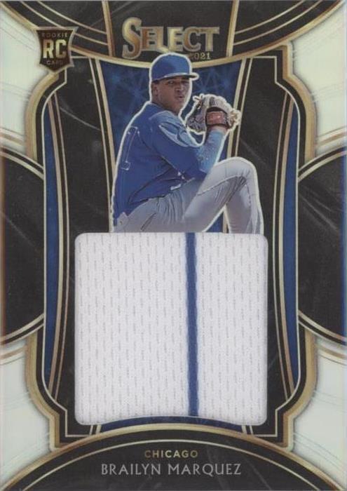 2021 Panini Select - Rookie Jumbo Swatches Brailyn Marquez #RJS-BM Holo ...