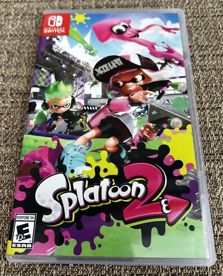 Splatoon 2 Nintendo Switch USED MINT CONDITION GAME + CASE 45496590505 ...