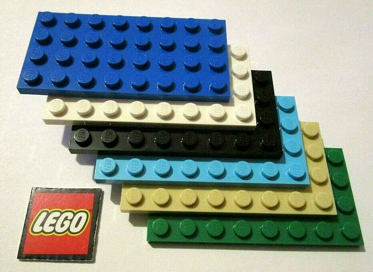 LEGO 4x8 PLATES (Packs of 2 Plates) Pick your Colour - Design 3035 ...