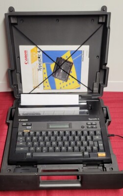 Typewriters & Word Processors - Canon Electronic Typewriter