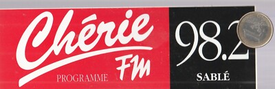 JTradio2. CHERIE FM. Sablé 98.2 | eBay