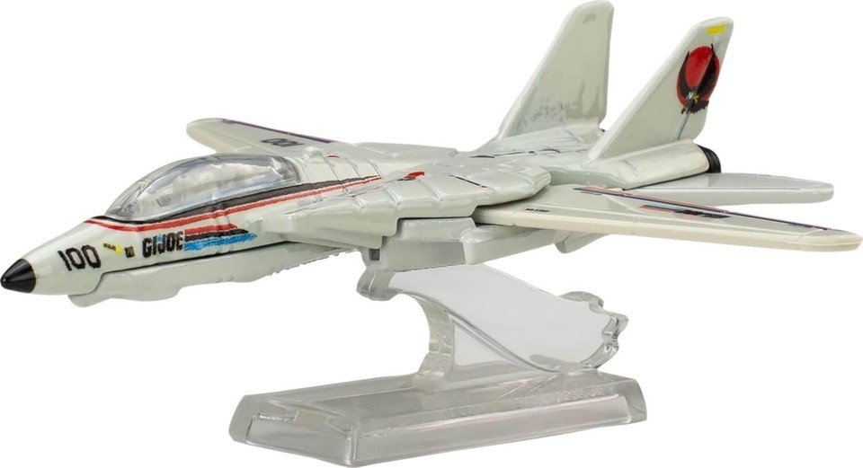 2025 Hot Wheels Pop Culture G.I.JOE Combat Jet Sky Striker (F-14 Tomcat ...
