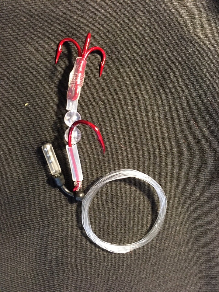 High Percentage Salmon Trolling Rigs- Bait/Meat Rig Completing Kit W ...