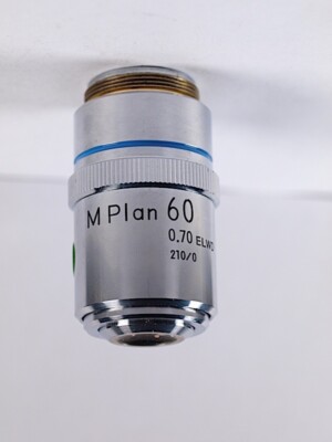 Nikon M Plan 60x ELWD Dry 210 TL Metallurgical Microscope Objective | eBay
