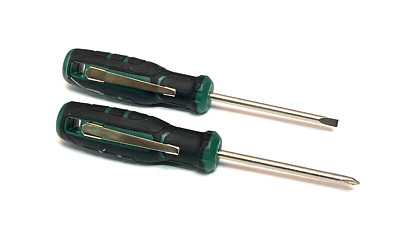 Professional Pocket Screwdriver Set Phillips/Slotted Magnetic Tips ...