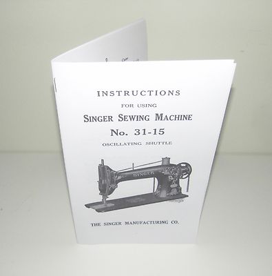 Sewing Machines - Singer Sewing Machine Manuals