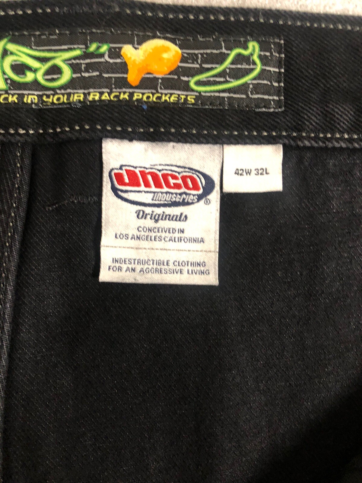 JNCO Goldfish/ Jalapeno Jeans - Rare-Vintage LIMITED Edition - New With ...