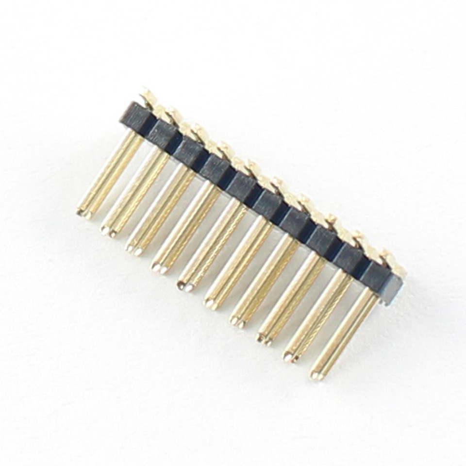 10Pcs Gold Plated 1.27mm Pitch 2x10 Pin 20 Pin Male Double SMT SMD ...